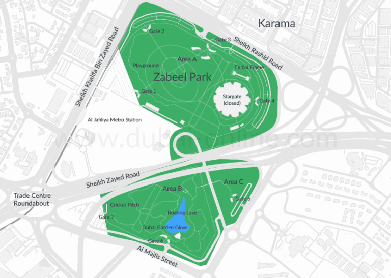 Zabeel Park Dubai Complete Guide –Timing- Tickets- Dubai Frame